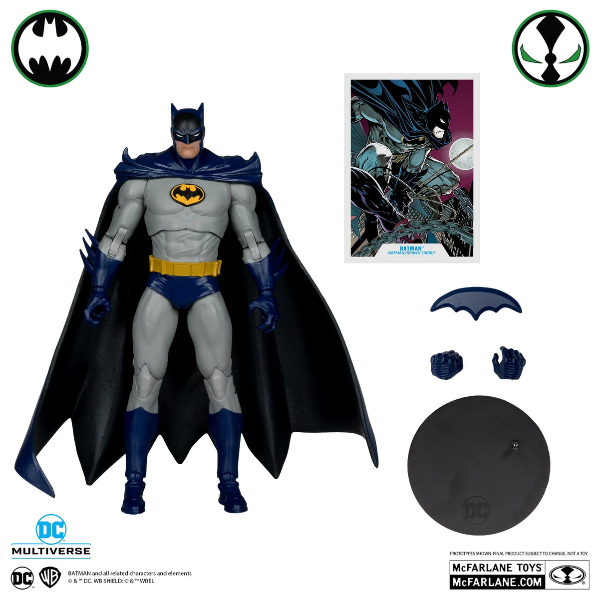 DC Multiverse Batman Platinum Edition Action Figure [Batman/Spawn (199 ...