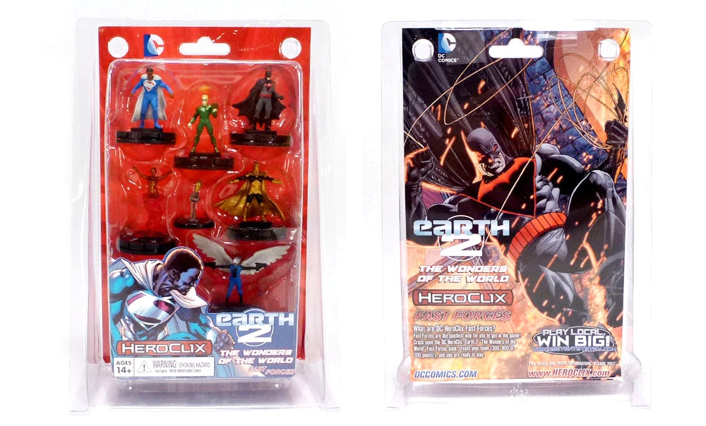 DC HeroClix: Earth 2 "The Wonders of the World" Fast Forces pack – The ...
