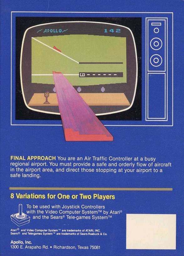 Final Approach (Atari 2600) – The Nerdporium