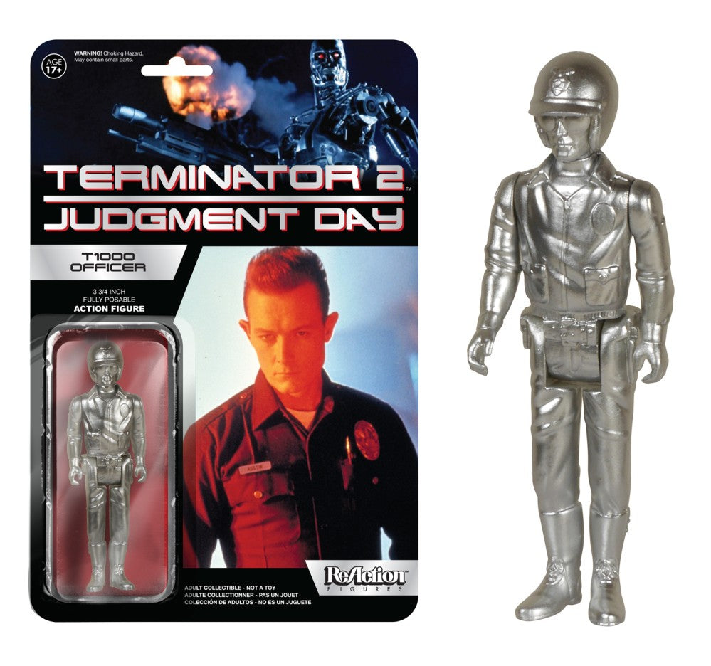 ReAction Terminator 2 Judgement Day - T1000 Officer – The Nerdporium