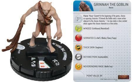 Heroclix - Hobbit: An Unexpected Journey - Grinnah the Goblin #008 ...