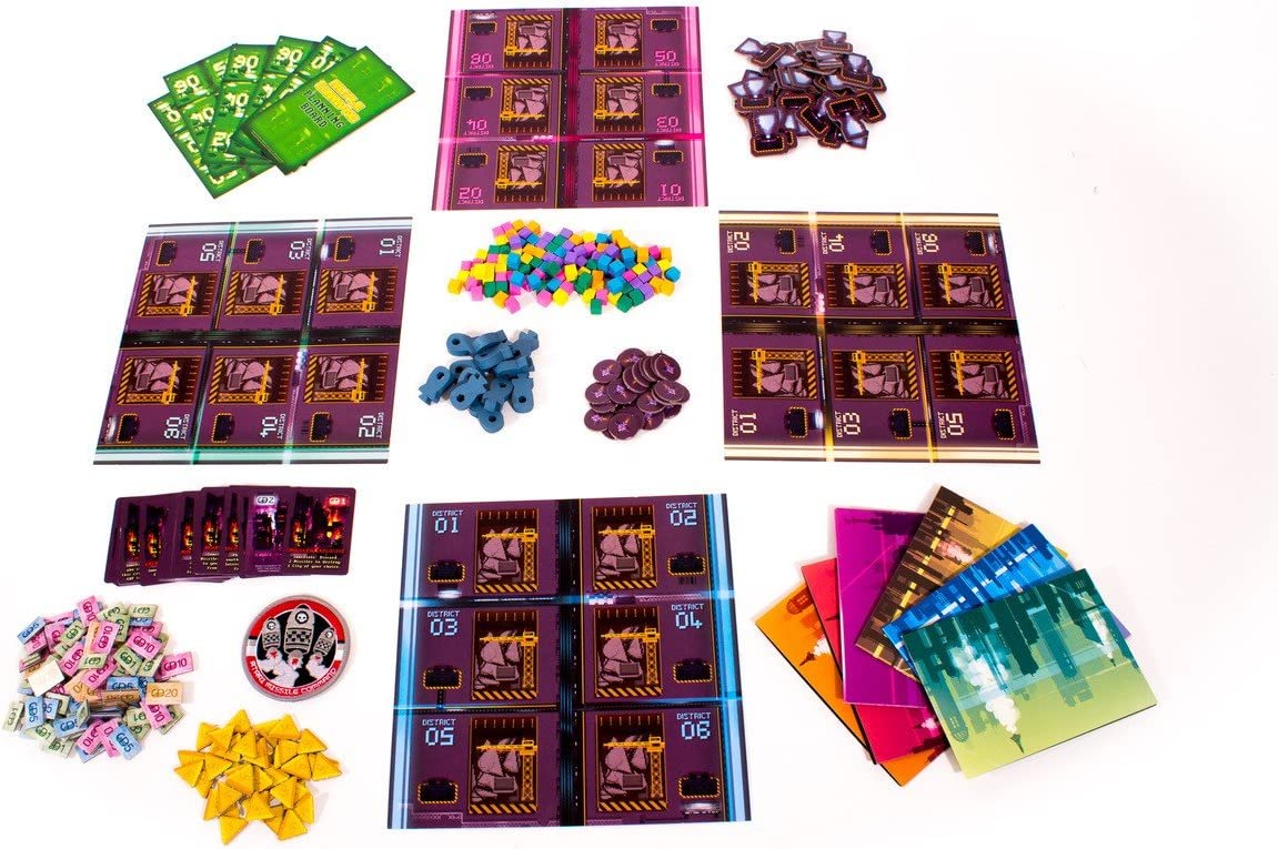 IDW Games Atari's Missile Command Strategy Board Game – The Nerdporium