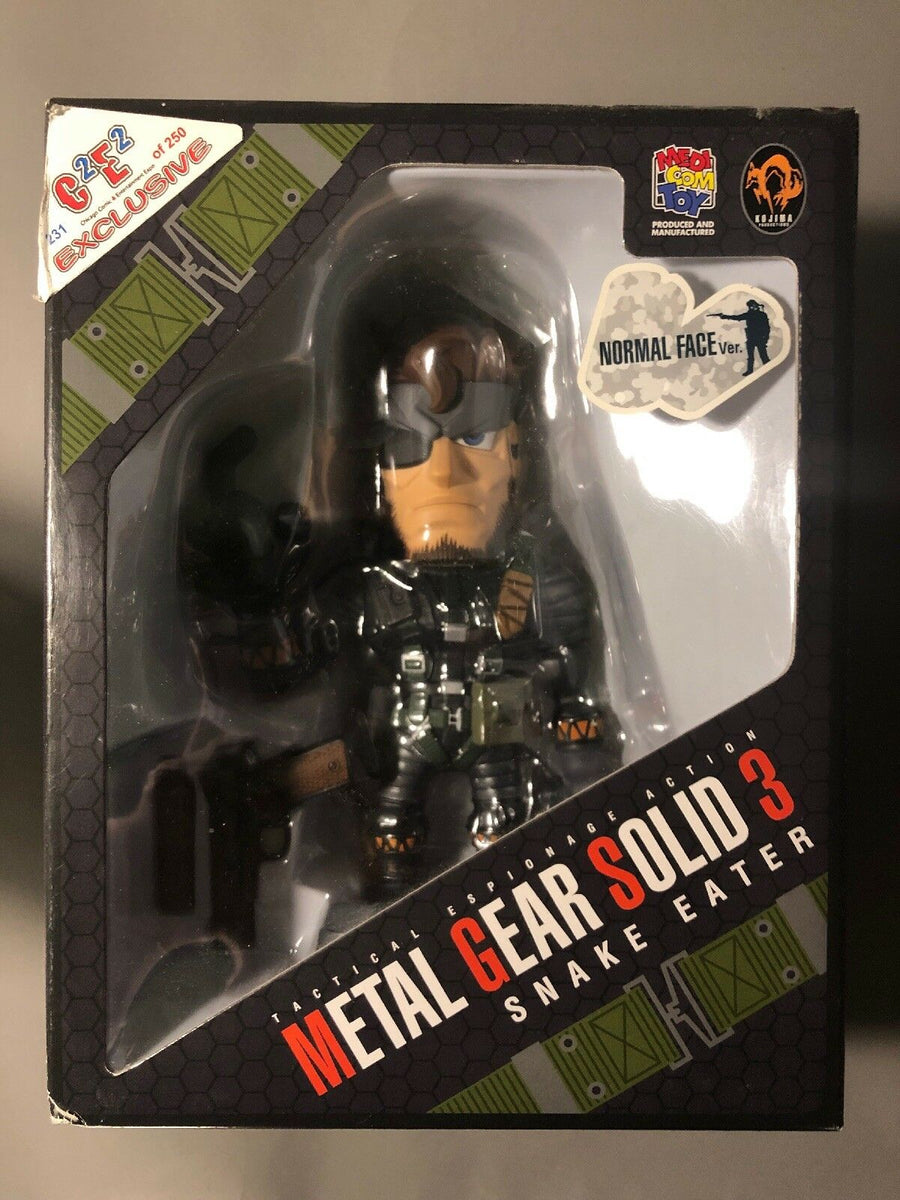 Metal Gear Solid 3: Snake Eater Naked Snake Figure (Normal Face Ver ...