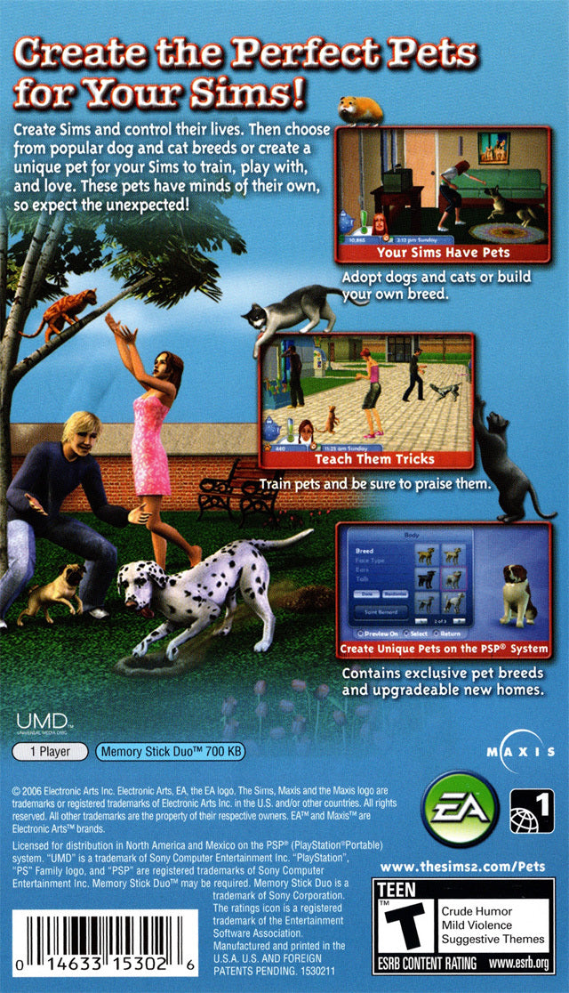 The Sims 2: Pets (PSP) – The Nerdporium