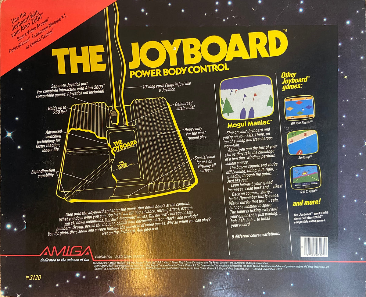 The Joyboard Power Body Control (Atari 2600) – The Nerdporium